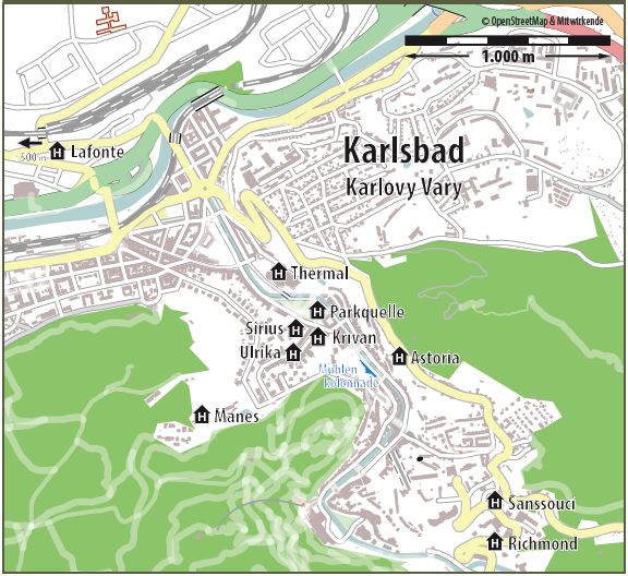 Spa Resort Sanssouci Karlsbad Karlovy Vary Westböhmen Tschechien ...